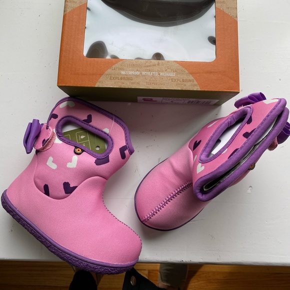 Bogs | Shoes | Bogs Toddler Girls Rain Snow Boots Size 6789 | Poshmark